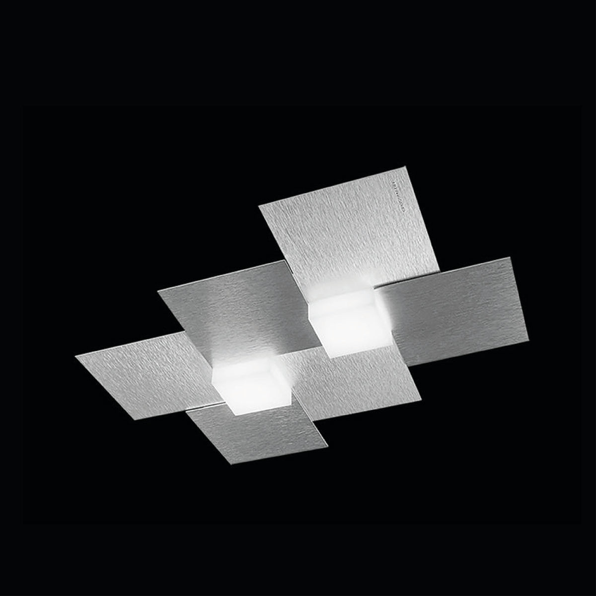 LED wall/ceiling light CREO, 2-bulb – Licht-Kraus